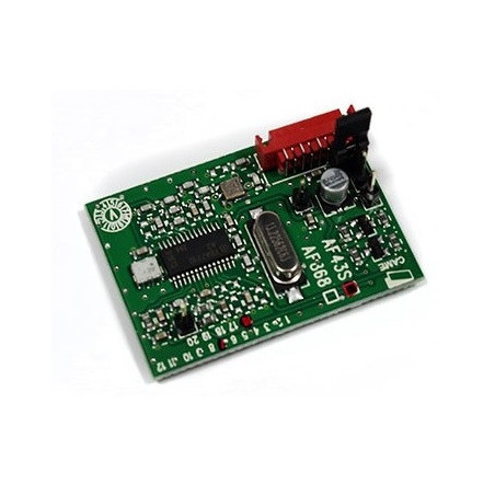 Carte radio embrochable Came 001AF43S - 433,92 MHz