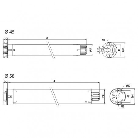 Moteur Cherubini Wave RX 40/17 - Store